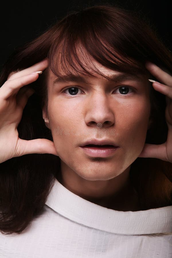 Young fashion man model stock photo. Image of model, expressive - 86864790