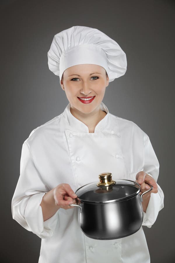 Chef measuring stock photo. Image of girl, satisfy, cook - 2578076