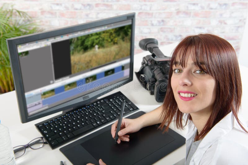 Video editing board stock photo. Image of studio, camera - 63104