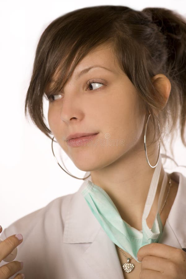Young female doctor stock photo. Image of medicals, isolated - 11562586
