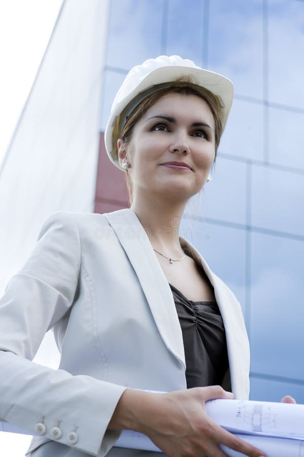Young female engineer stock photo. Image of working, people - 16749358