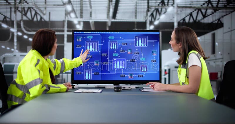 Young Female Engineer Uses Modern Technology Stock Photos - Free ...