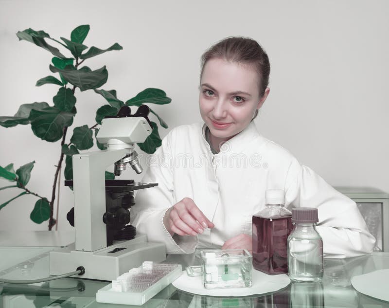 Microscopist Smiles Stock Photos - Free & Royalty-Free Stock Photos ...