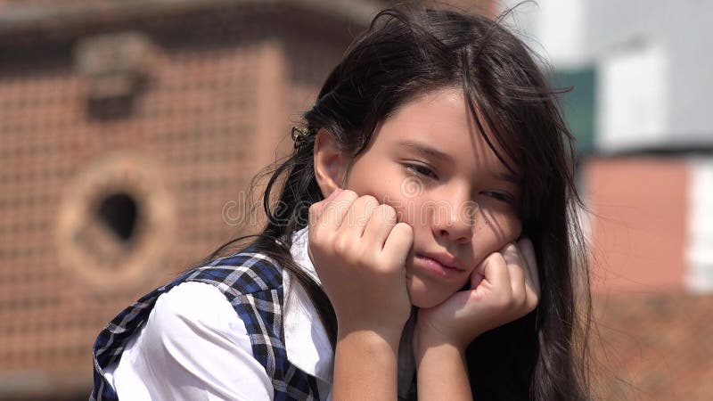 Young Female and Sadness stock image. Image of female - 98784583