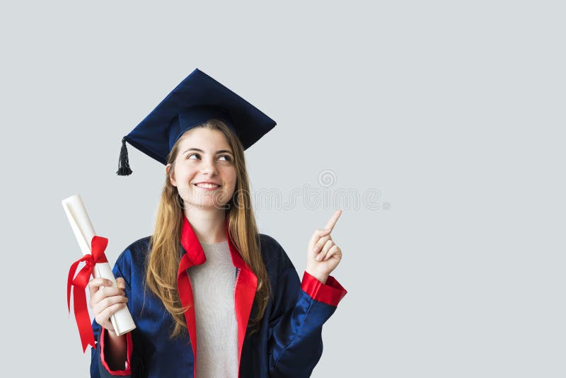 Young Female Student Graduating from University Stock Image - Image of ...