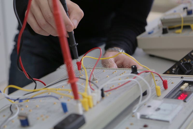 Young Female Student in Technical Vocational Training, the Lesson in ...