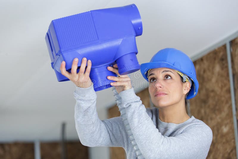 Female Hvac Construction Stock Photos - Free & Royalty-Free Stock ...