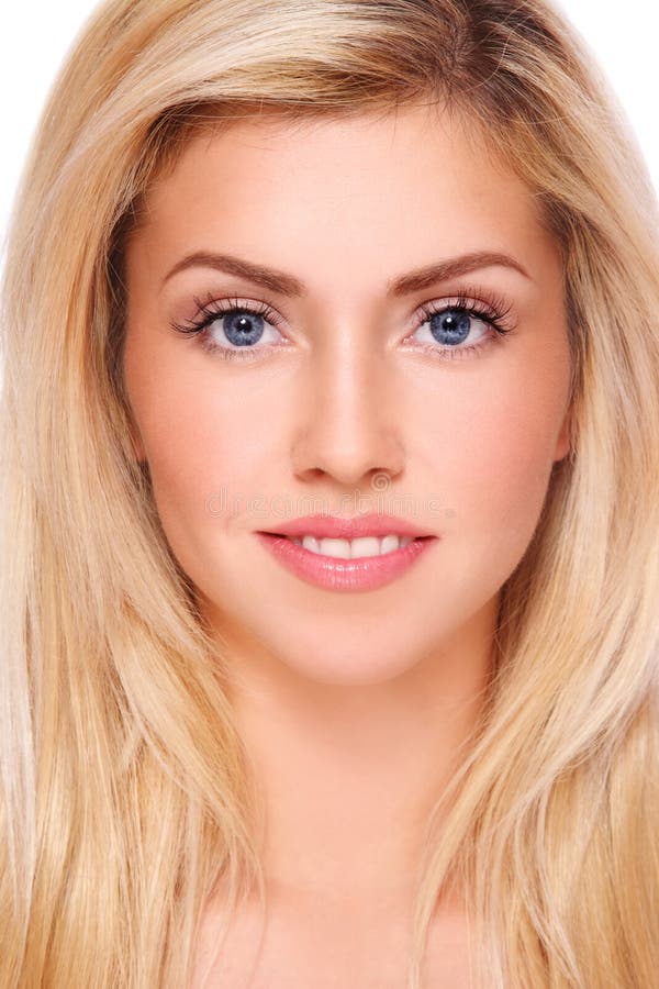 Young fresh girl stock image. Image of makeup, lovely - 17867295