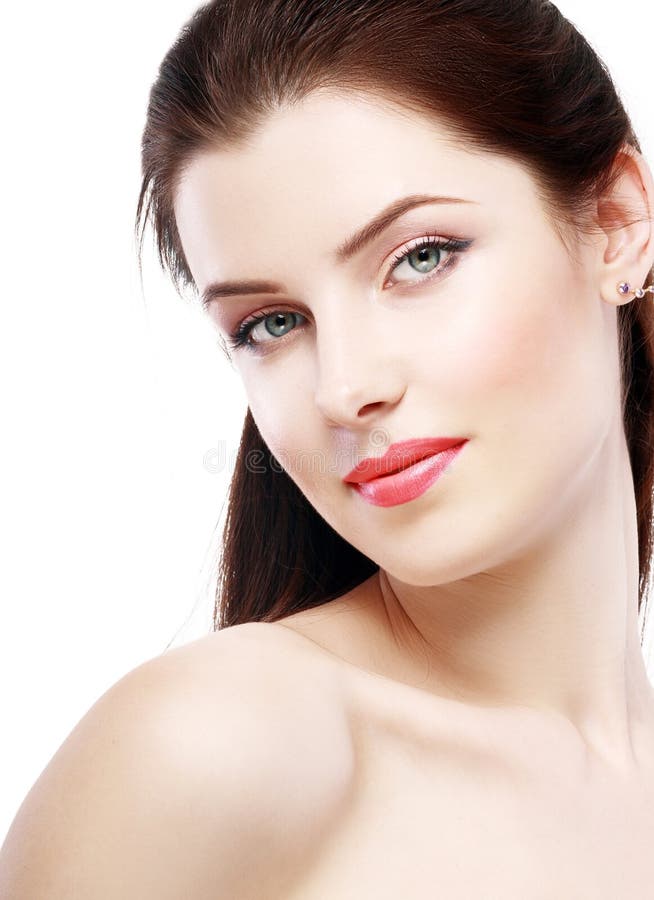 Young fresh woman stock photo. Image of attractive, model - 43867194