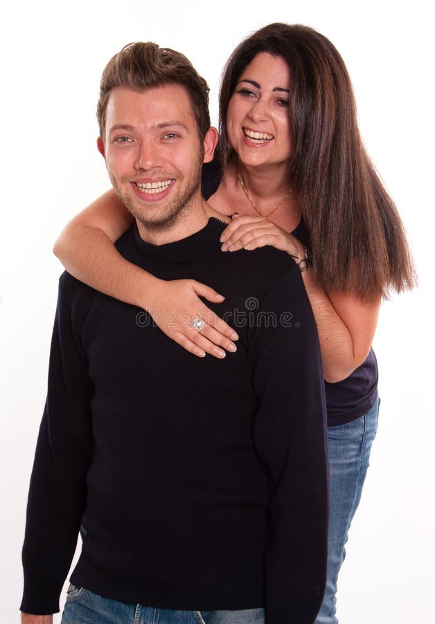 Young fun couple stock photo. Image of laughing, couple - 19451502