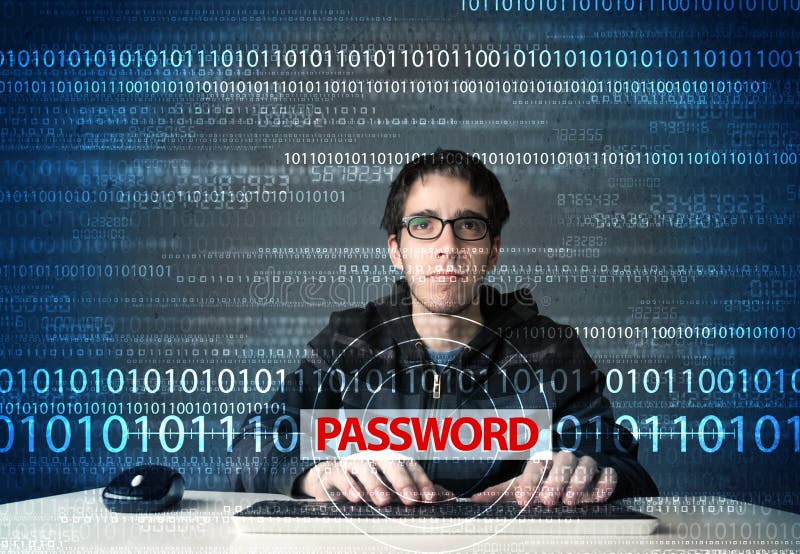 Young Geek Hacker Stealing Password Stock Photo - Image of nerd ... Young Geek Hacker Stealing Password Stock Photo - Image of nerd ...