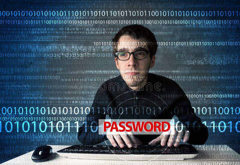 Young Geek Hacker Stealing Password Stock Photo - Image of protect ... Young Geek Hacker Stealing Password Stock Photo - Image of protect ...