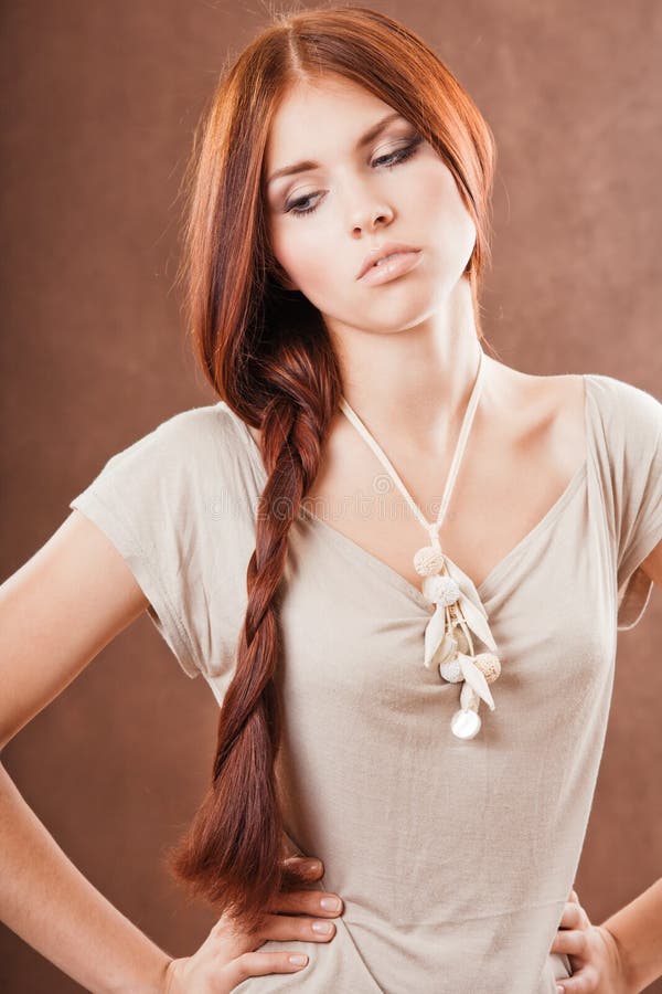 Girl neck close-up stock photo. Image of hair, flawless - 10069620