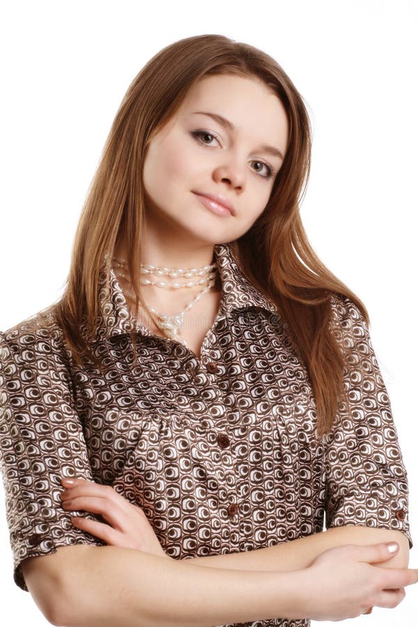 Young girl stock image. Image of background, hand, face - 9997721