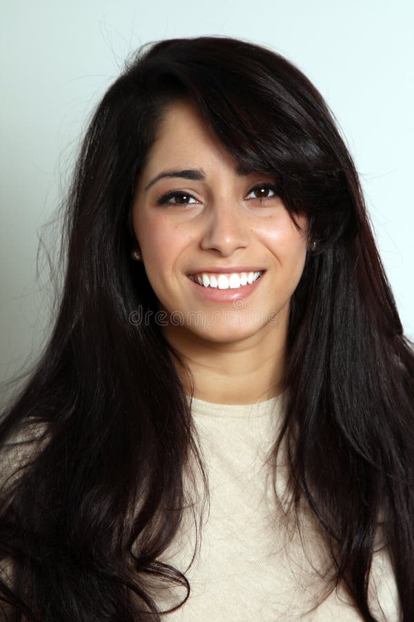 Young Girl with Bright Future Stock Photo - Image of beige, attractive ...