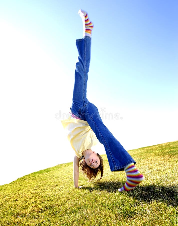 Cartwheel Free Stock Photos & Pictures, Cartwheel Royalty-Free and ...