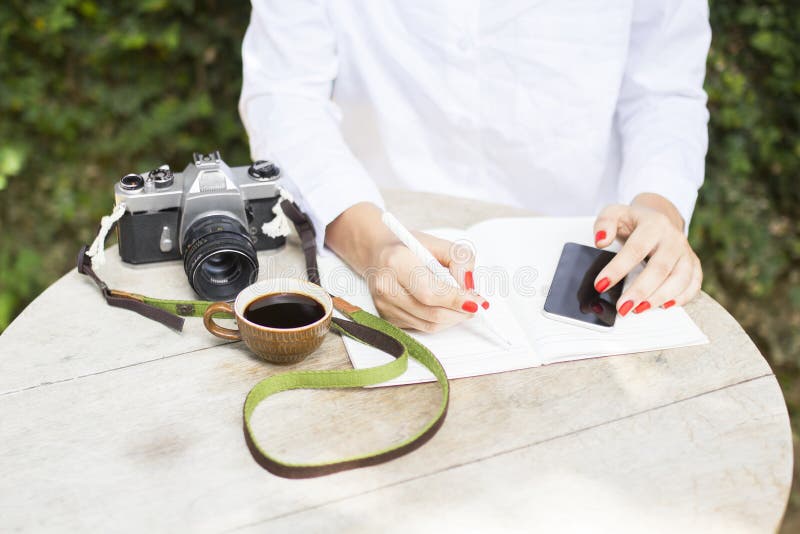 Journal Closeup Camera Writing Desk Stock Photos - Free & Royalty-Free ...