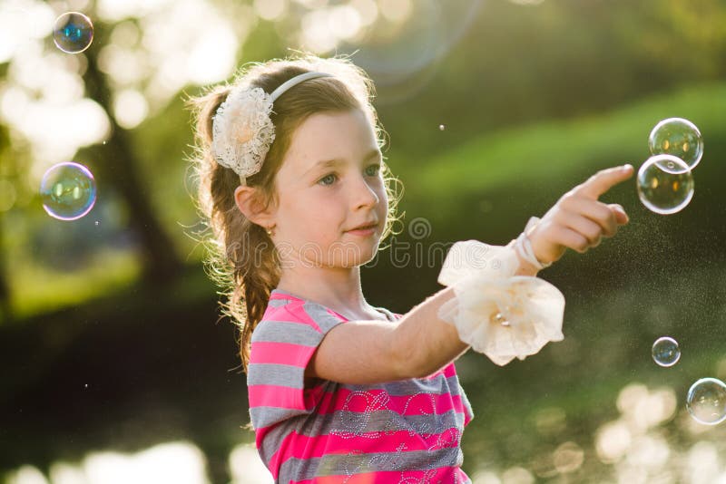 161 Girl Chasing Bubbles Stock Photos - Free & Royalty-Free Stock ...