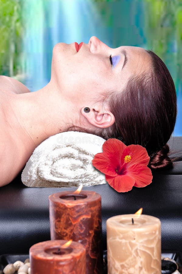 Young Girl Does Spa Treatments Stock Photo - Image of fresh, girl: 31200262