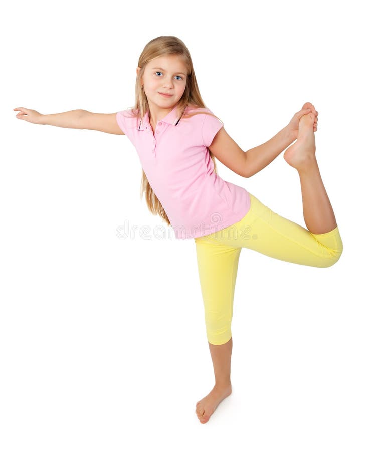 2,026 Young Gymnast Girl Doing Exercises Stock Photos - Free & Royalty ...