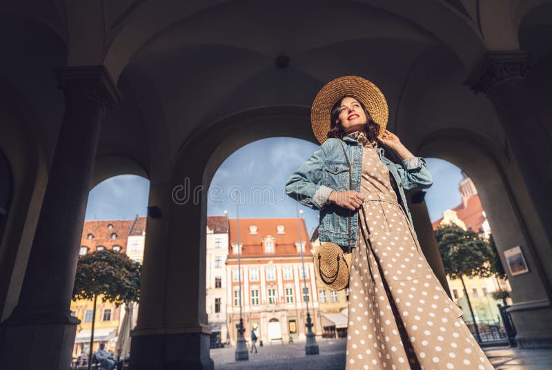 Young girl in Europe stock photo. Image of caucasian - 137597172