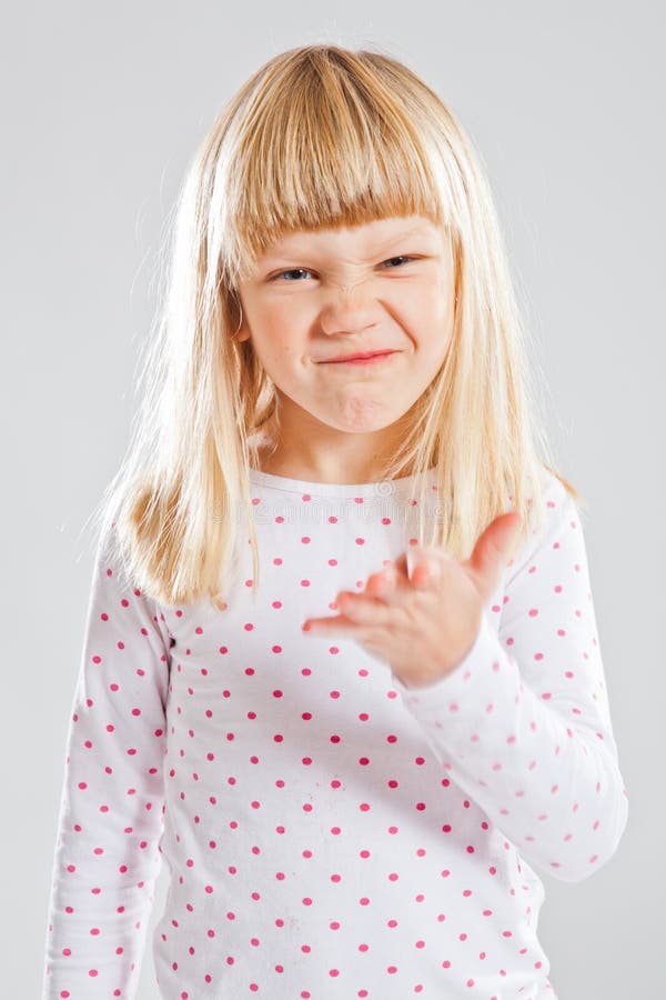 Young girl with funny grin stock photo. Image of caucasian - 28292006