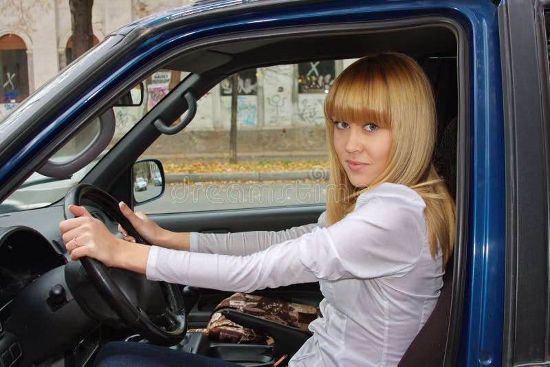 Young girl after the helm stock photo. Image of beautiful - 16697228