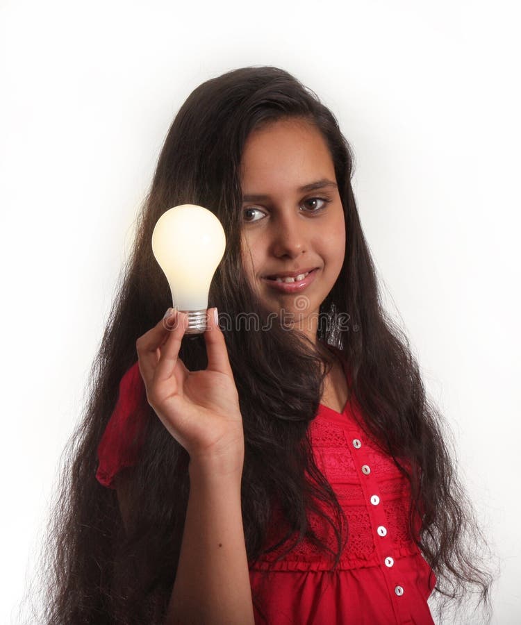 Young Girl With An Idea Picture. Image: 5675536
