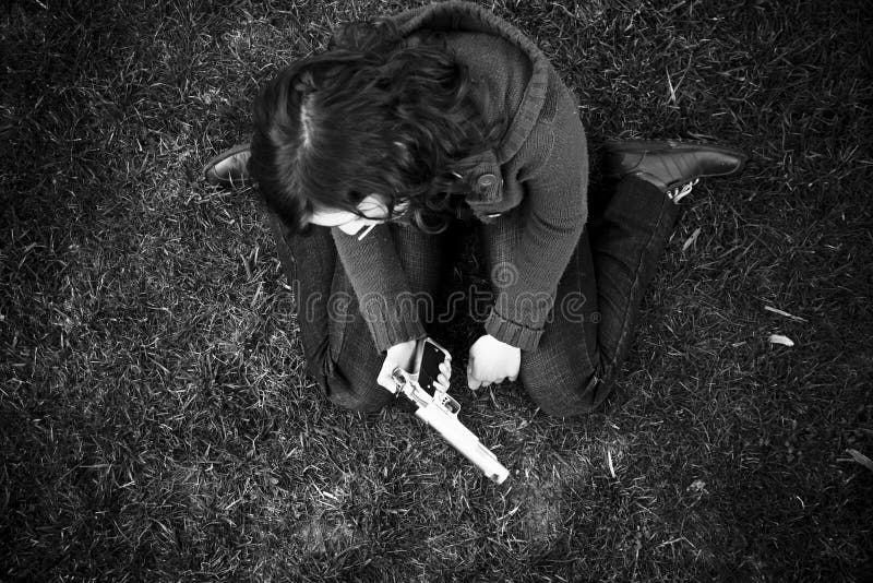 Young girl after killing stock photo. Image of cold, criminal - 5824840