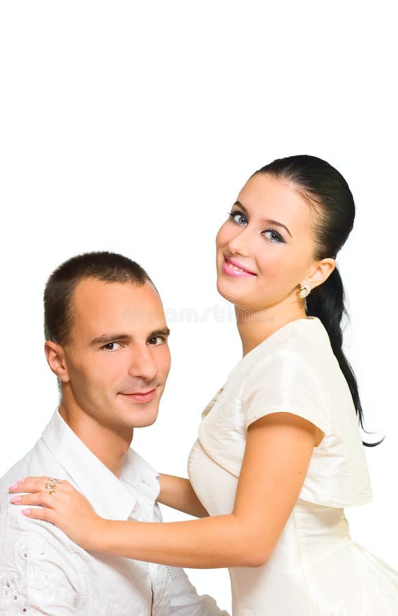 Young Girl and man stock photo. Image of family, wedding - 6555480