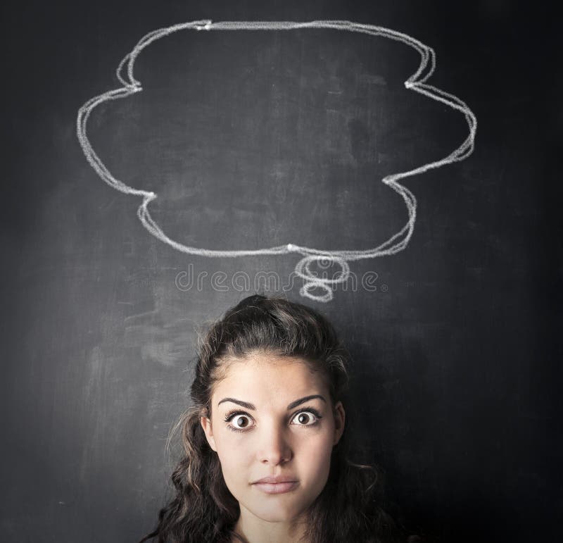 Young girl stock photo. Image of expression, woman, smile - 41410590