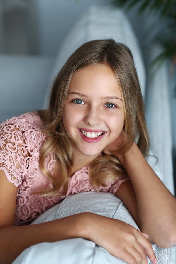 Young girl stock photo. Image of lifestyle, blond, girl - 76054638