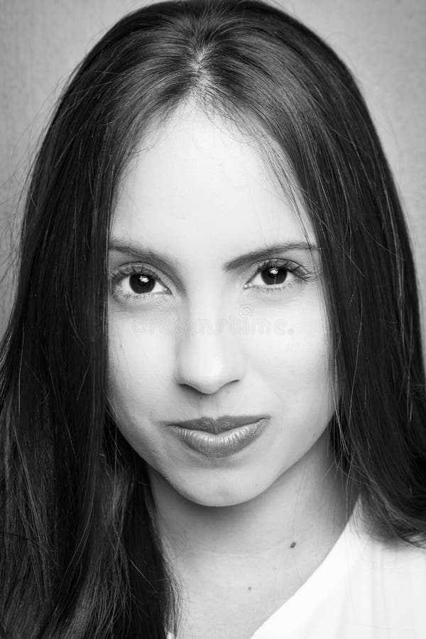 Young Girl Portrait stock photo. Image of beauty, cheerful - 38252052