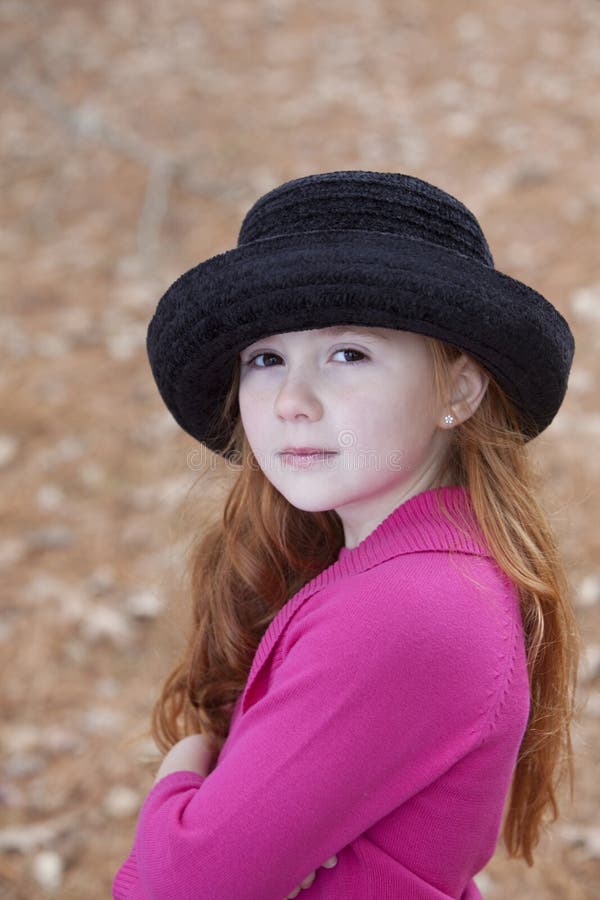 Redhead child female stock photo. Image of eyes, cheerful - 12121220
