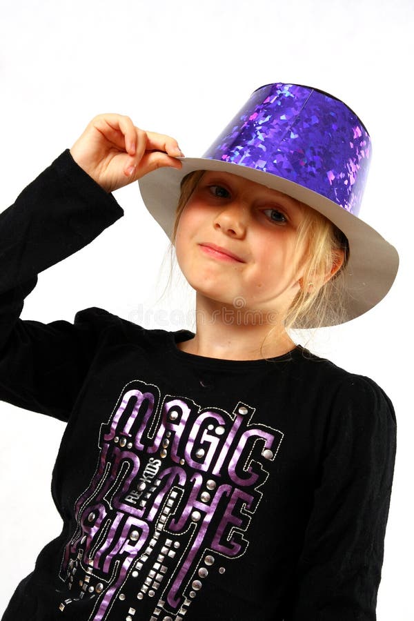 Young girl in a topper stock photo. Image of healthy - 10925366