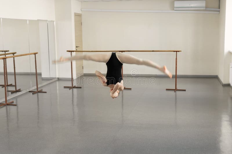 Choreographed Dance by a Group of Graceful Pretty Young Ballerinas ...