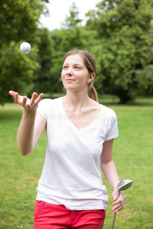 Young golfer stock photo. Image of confident, ball, enjoyment - 57282818