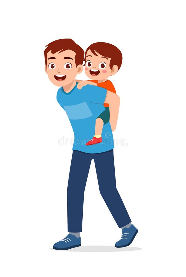 Good and Bad Way for Father To Holding Baby Stock Vector - Illustration ...