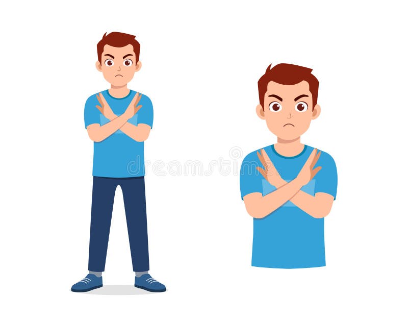 Disagree Pose Stock Illustrations – 266 Disagree Pose Stock ...