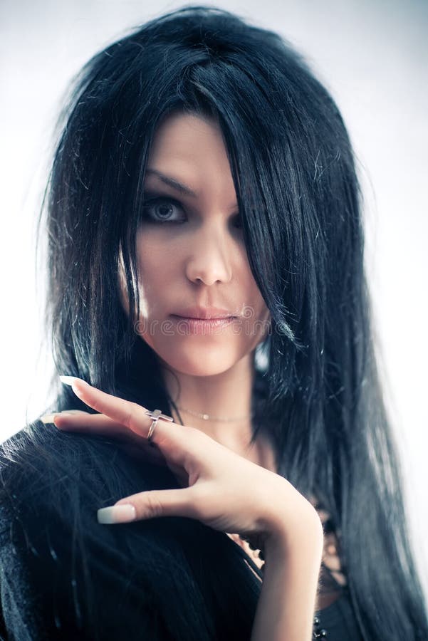 Get away stock photo. Image of model, goth, teen, angry, brown - 3582