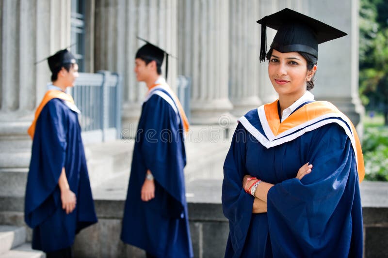 Young Graduates stock image. Image of confident, attractive - 12046975
