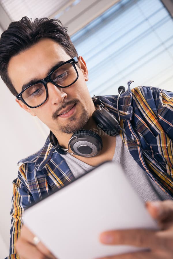 Young graphic designer stock image. Image of indoors - 41329289