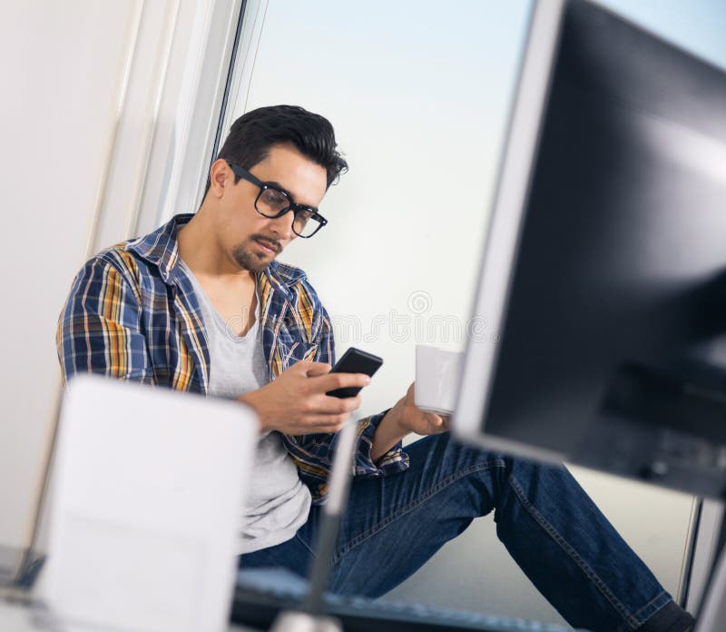 Young graphic designer stock photo. Image of designer - 41329760