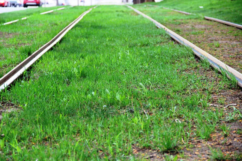 241 Tram Tracks Grass Stock Photos - Free & Royalty-Free Stock Photos ...