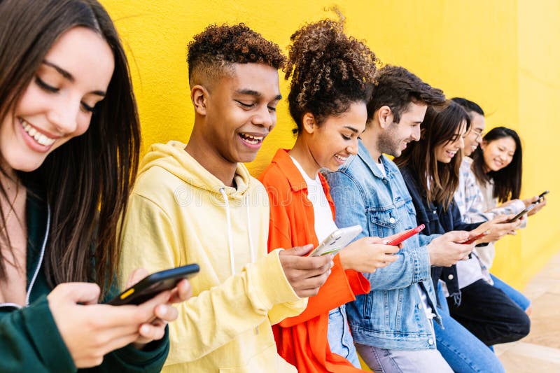 2,894 People Yellow Social Group Stock Photos - Free & Royalty-Free ...