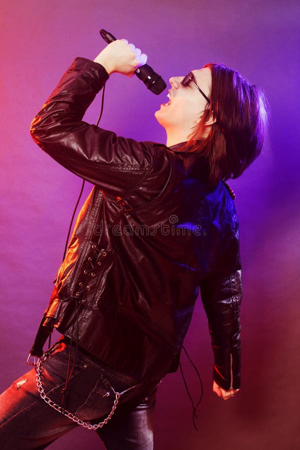 Male Side Profile Rock Star Stock Photos - Free & Royalty-Free Stock ...