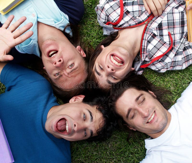 Groomsmen Huddle stock photo. Image of huddle, group - 10853400