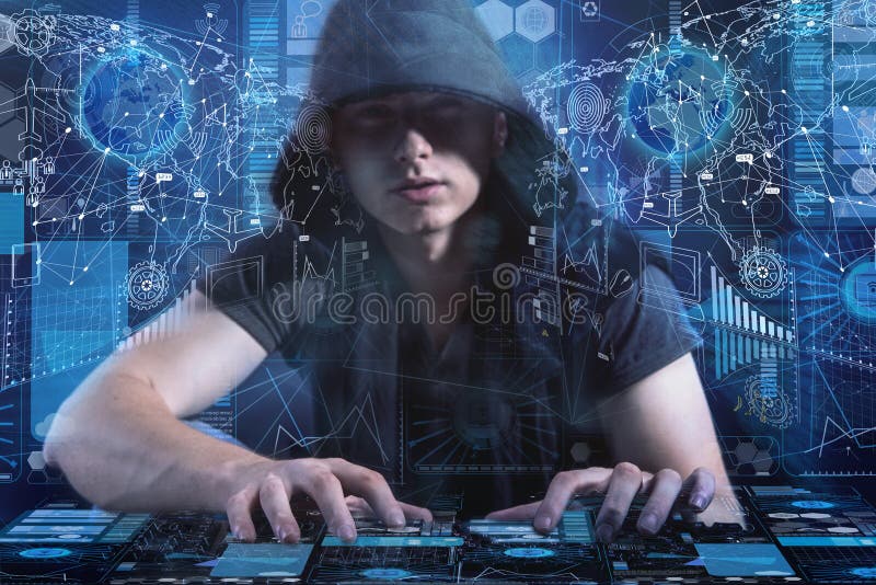 The Young Hacker in Cyber Security Concept Stock Image - Image of ... The Young Hacker in Cyber Security Concept Stock Image - Image of ...