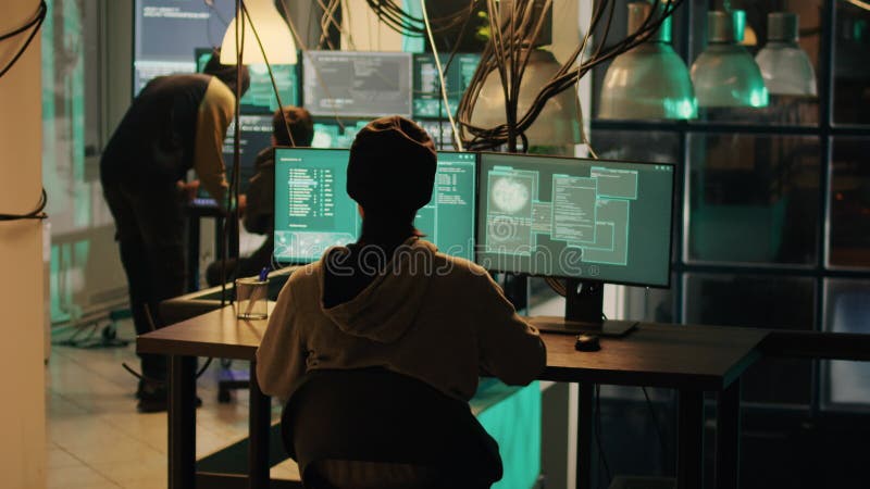 Young Hacker Exploiting Server Vulnerability and Breaking into Firewall ...