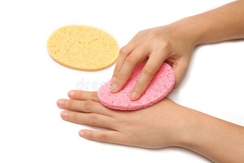 Young Hand Spa Scrubbing Hand Stock Image - Image of sponge, body: 38948021